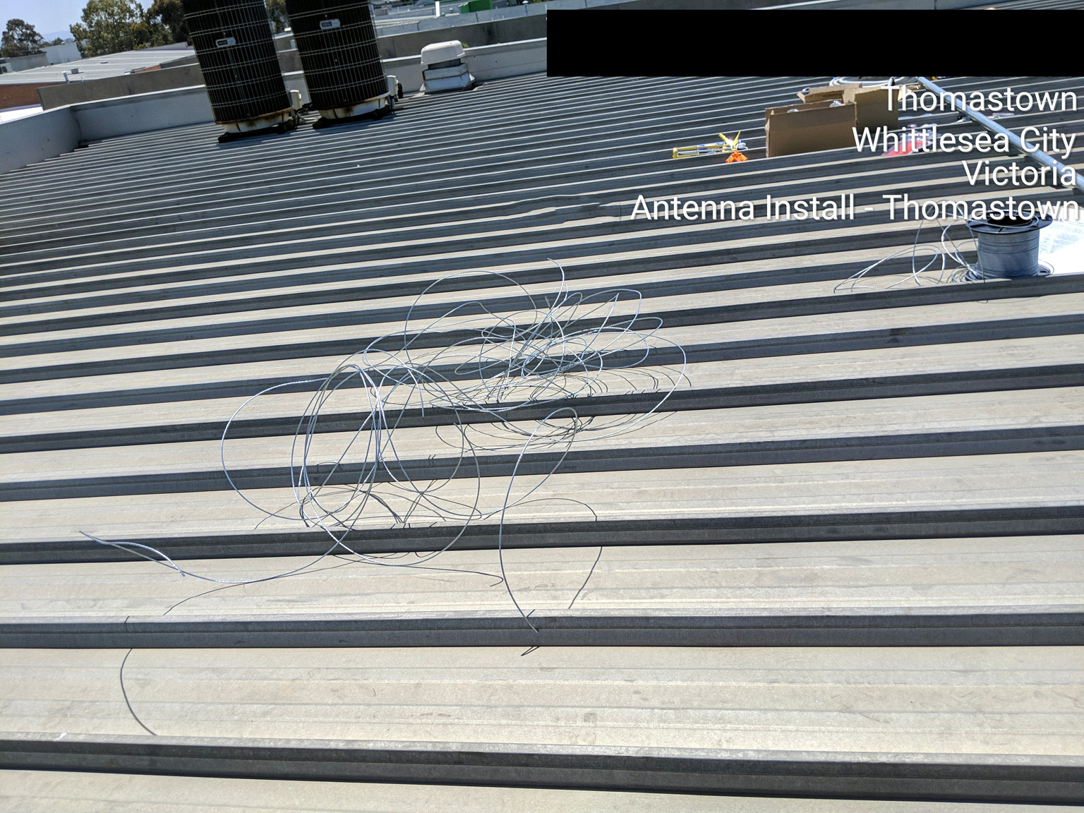 Communications Antenna Installation – Hard Wired Constructions