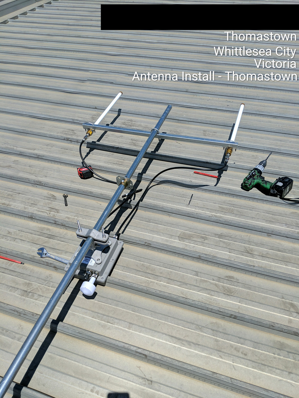 Communications Antenna Installation – Hard Wired Constructions