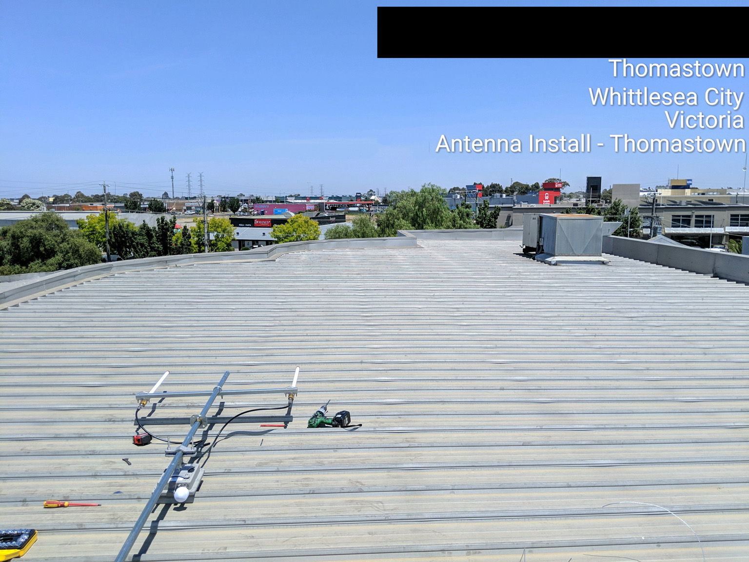 Communications Antenna Installation – Hard Wired Constructions